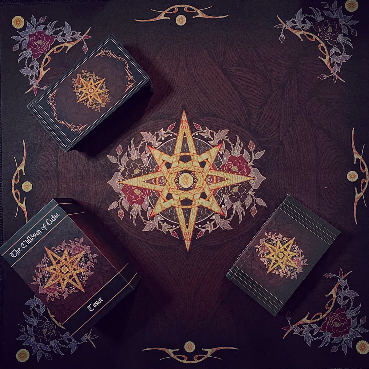 The Children of Litha Divination Mat (Small: 18”x18”) – Xia Hunt